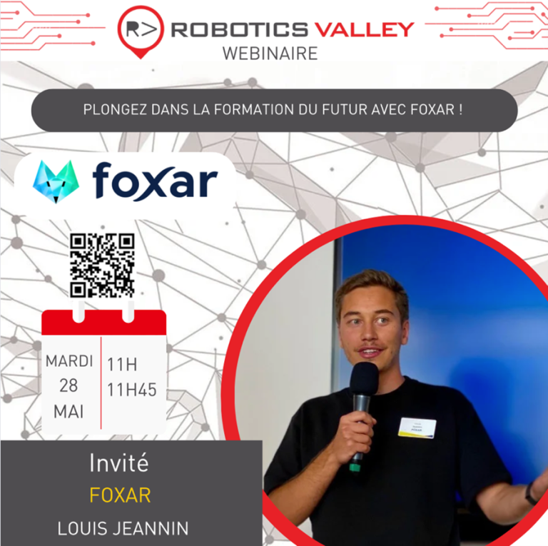 Webinaire Réalité Augmentée avec FoxAR - Robotics Valley
